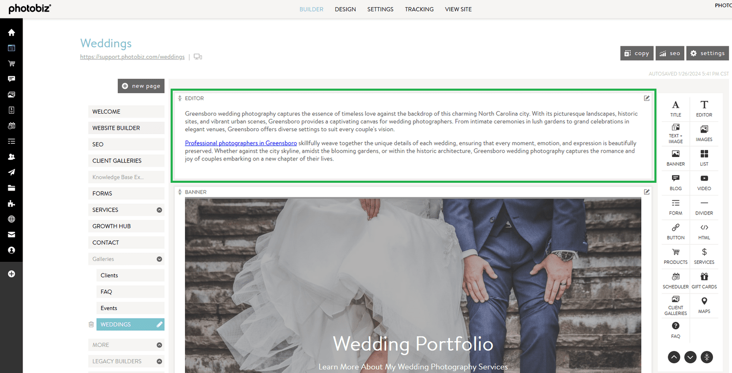 How To Remove The Underline from A Hyperlink in Text - PhotoBiz Knowledge Base