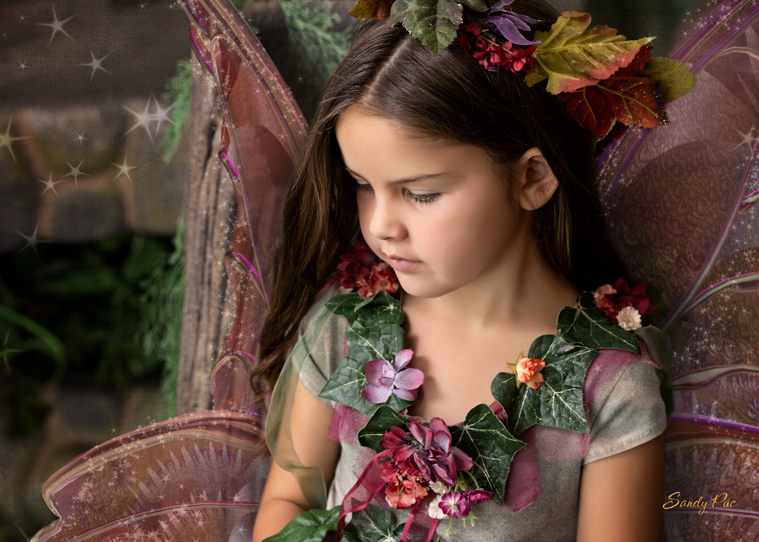 Fall Fairies {Children's Photography} - Sandy Puc Photography