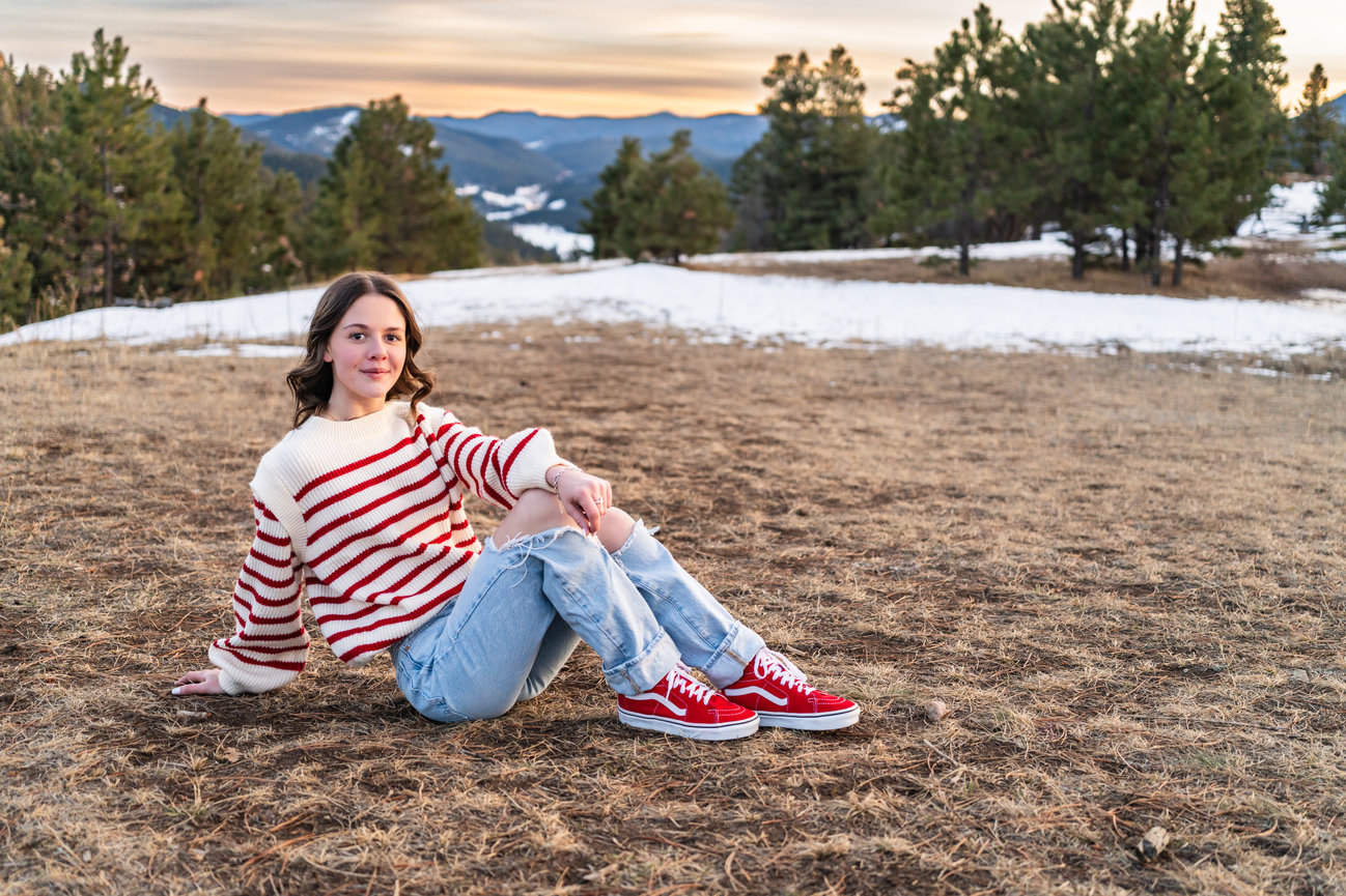 The Girls | AP Senior Portraits | Brighton, CO