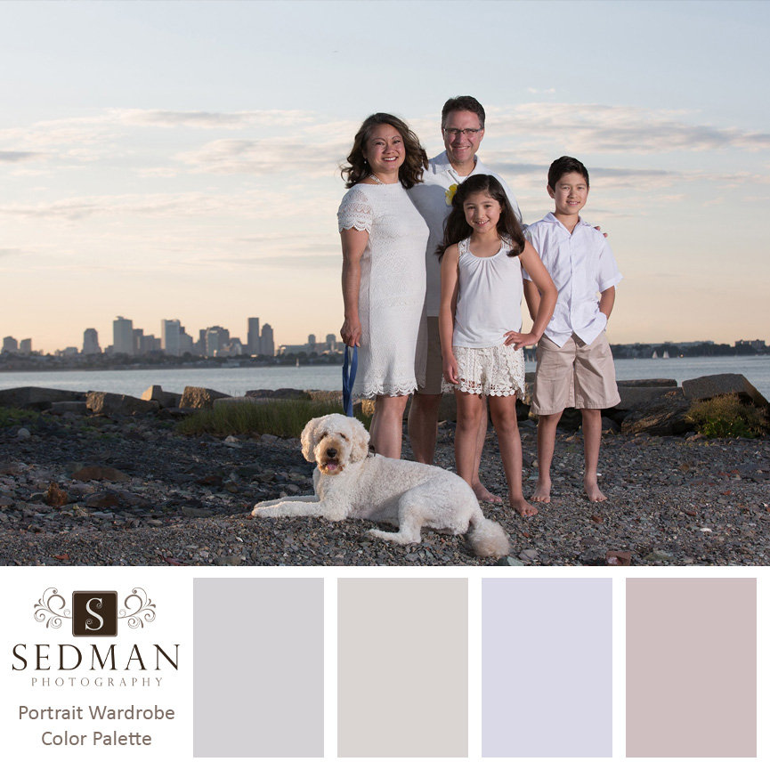 Portrait Wardrobe Color Palette choices