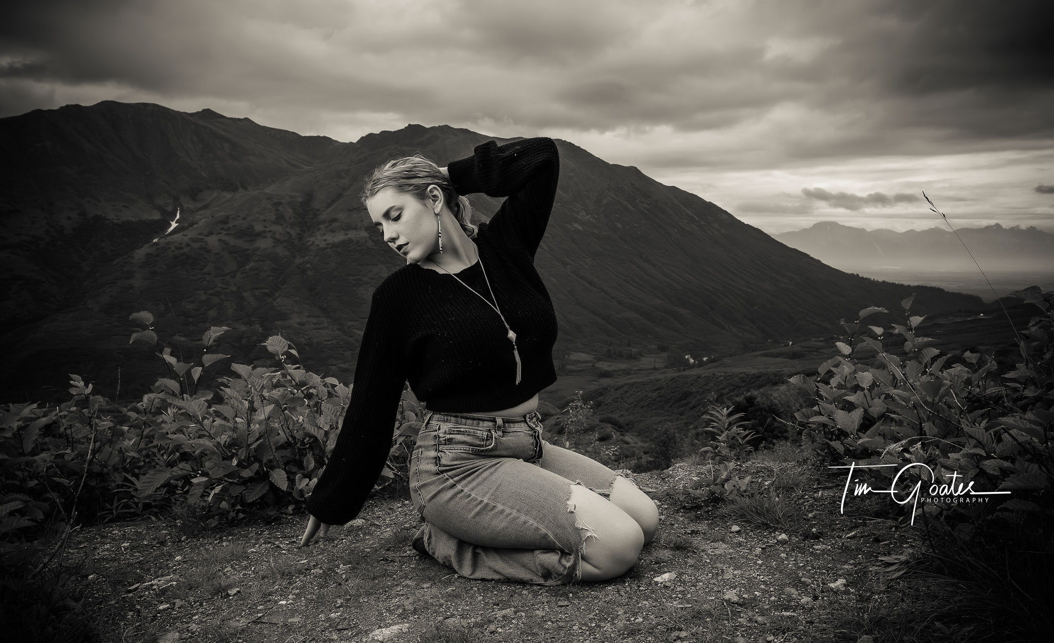 Senior Pictures, Alaska, Tim Goates Photography, KyKy Belgarde