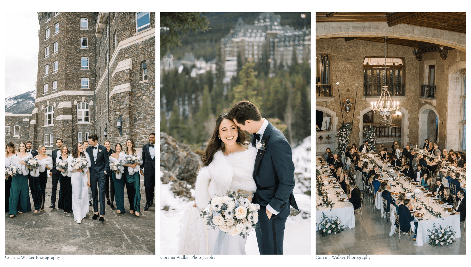 Breathtaking Banff Weddings at the Fairmont Banff Springs Hotel