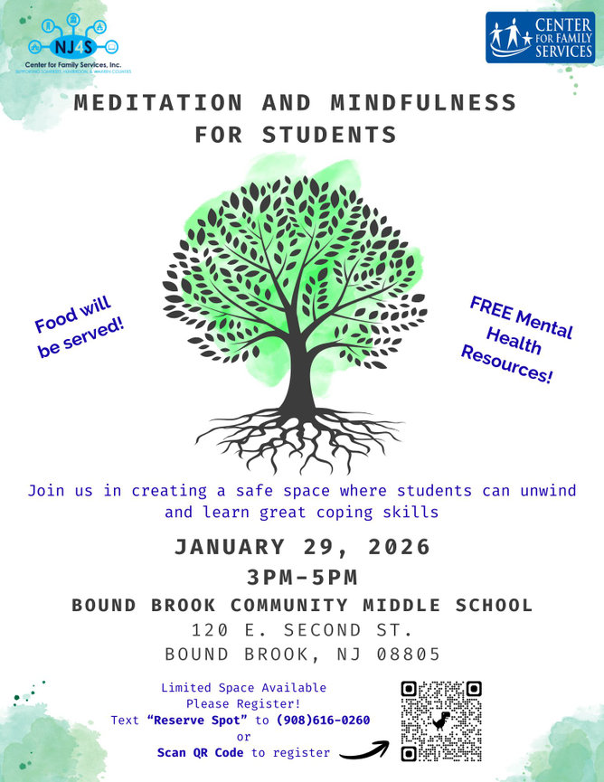 Mindfulness & Meditation - BOUND BROOK PTO