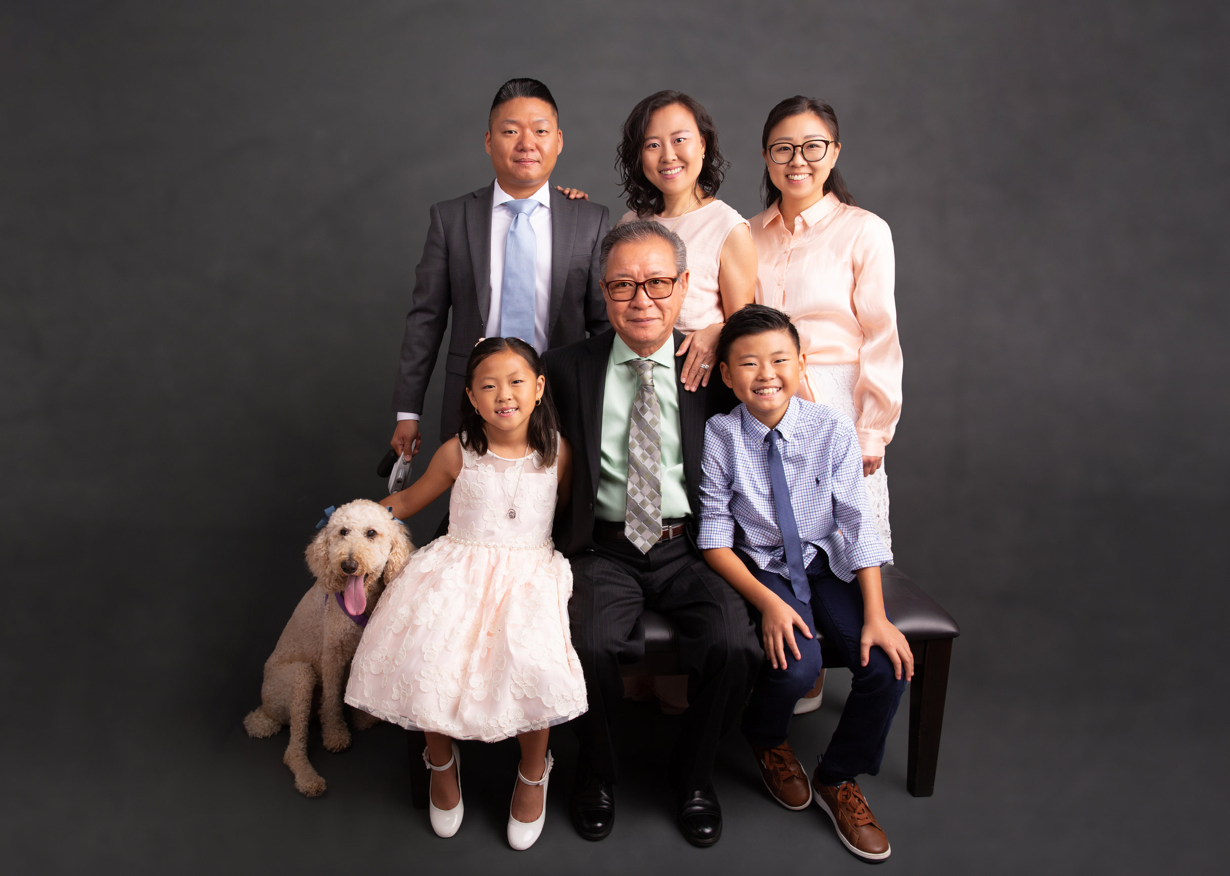 Choe Family Session In-Studio - Yata Photography
