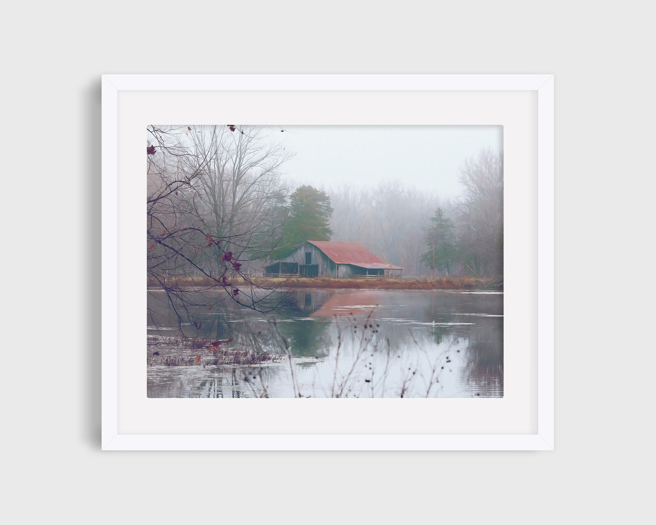 MISTY BARN - Christine Roth