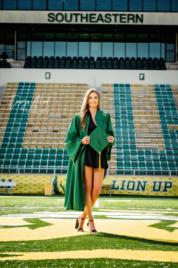 Cap and Gown - Teresa Allred Photography