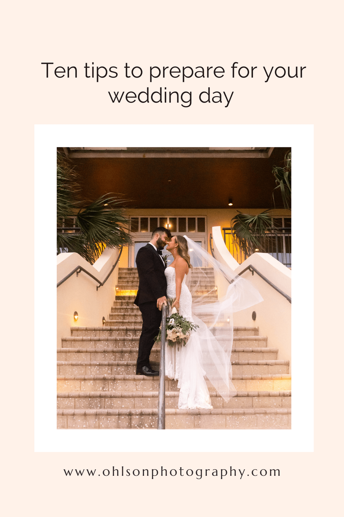 10 tips to prepare for you wedding day