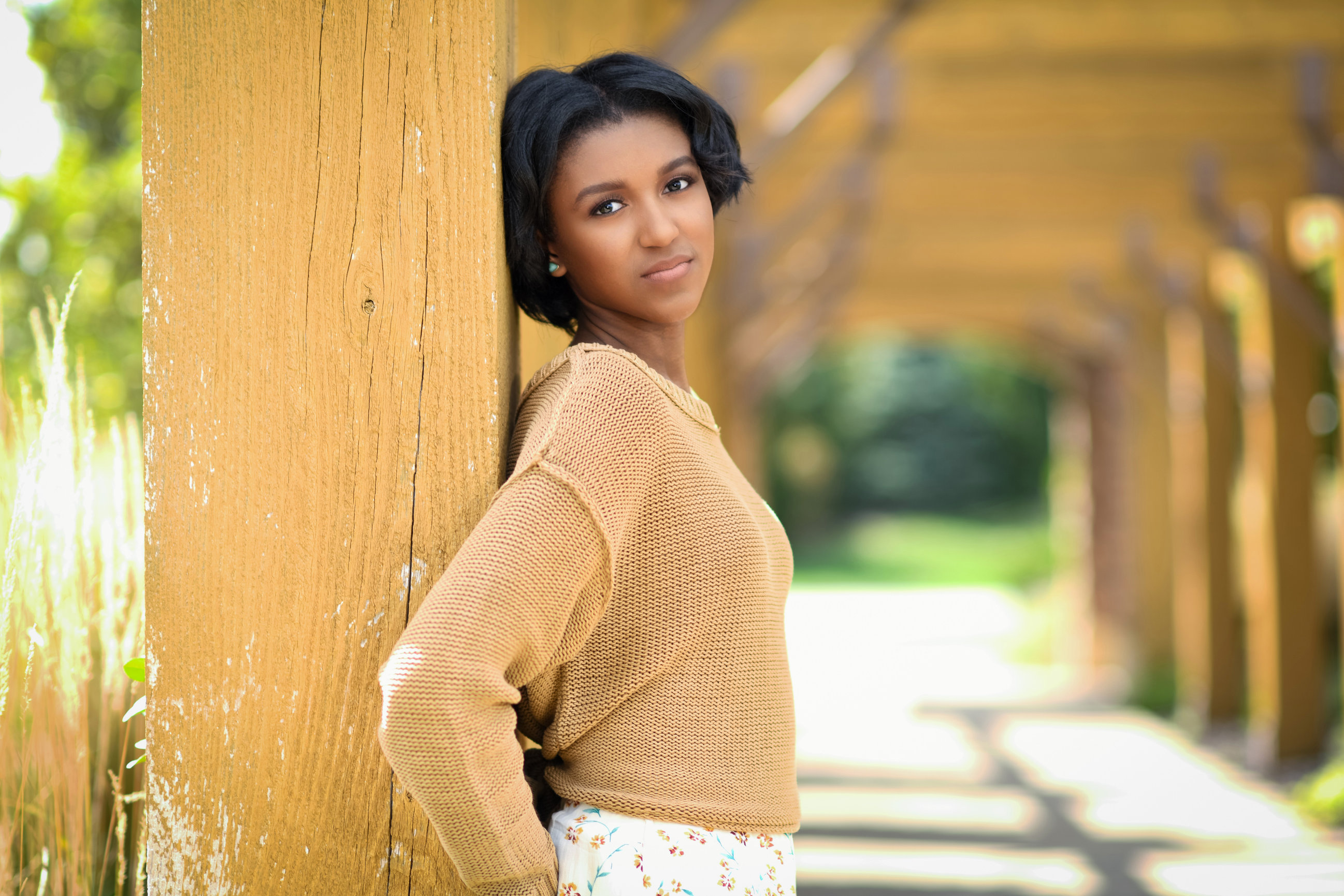 Outdoor Senior Session with Dancer & Q + A with Logan